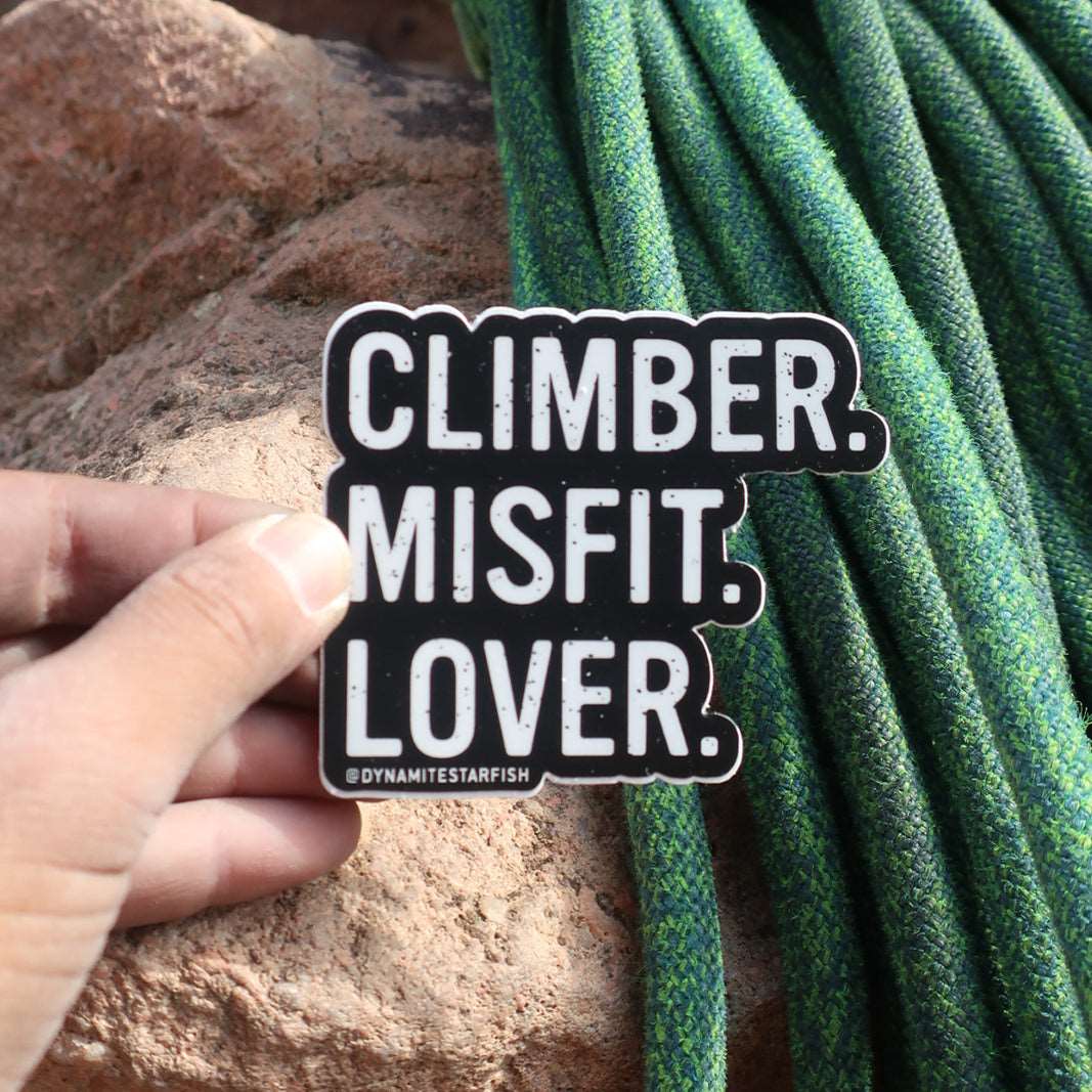 Rock Climbing & Bouldering Stickers | Shop super cute designs ...