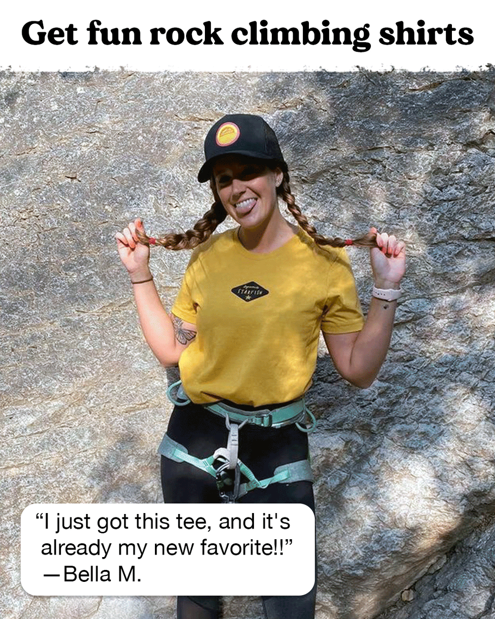 Rock Climbing T-Shirts & Gifts | Dynamite Starfish