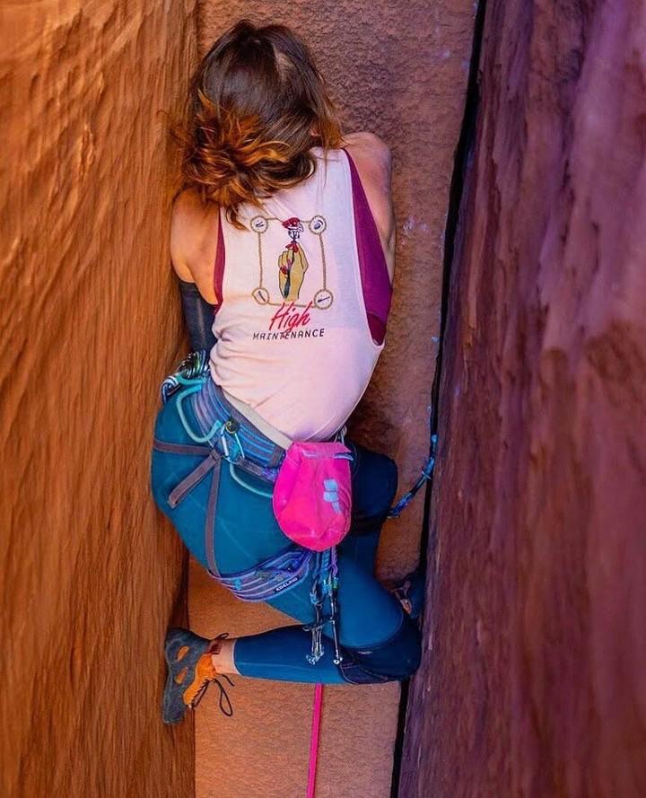 Women's Rock Climbing Tank | High Maintenance | Dynamite Starfish